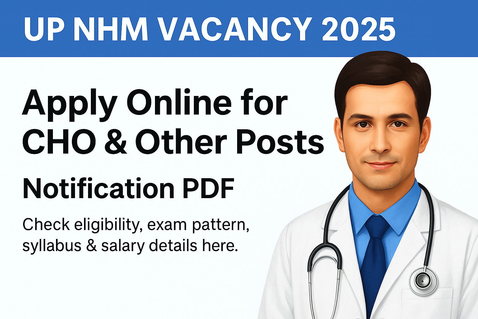 UP NHM Vacancy 2025 – Apply Online for 46000 Posts
